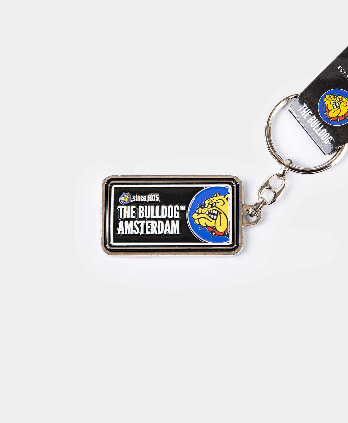 Keychain License Plate Black | The Bulldog