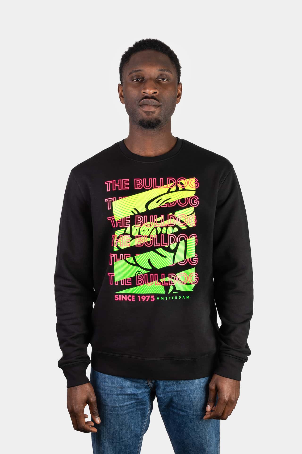 Neon Stripes Sweater