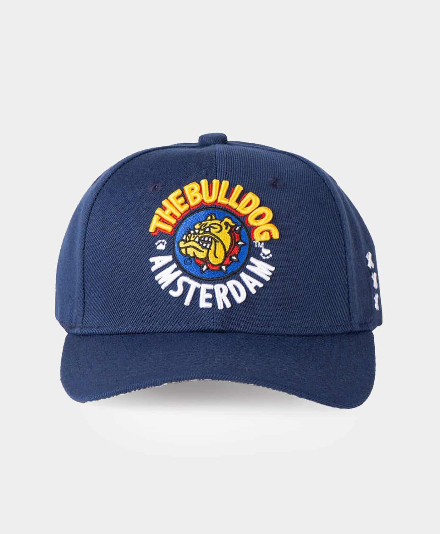 The Bulldog Baseball Cap Navy Blue